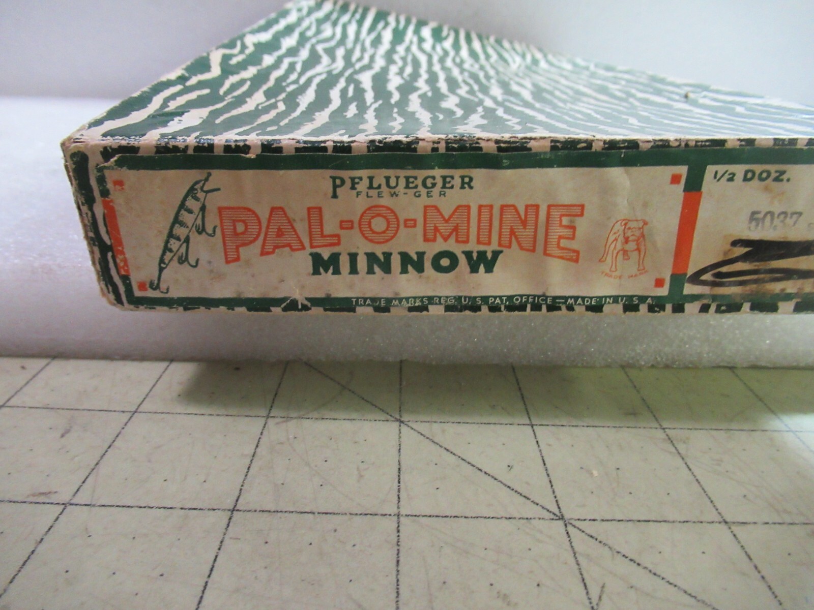 Vintage Pflueger Palomine PAL-O-MINE MINNOW BOX ONLY -- NO LURES | eBay