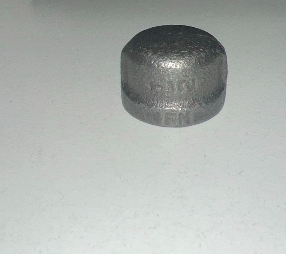 LOT OF 34 TSP 1/2" GALVANIZED CAP THREADED NEW OPEN BOX | eBay