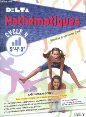 Mathematiques - 5e, 4e, 3e, cycle 4 - Collection DELTA - Nouveau | eBay