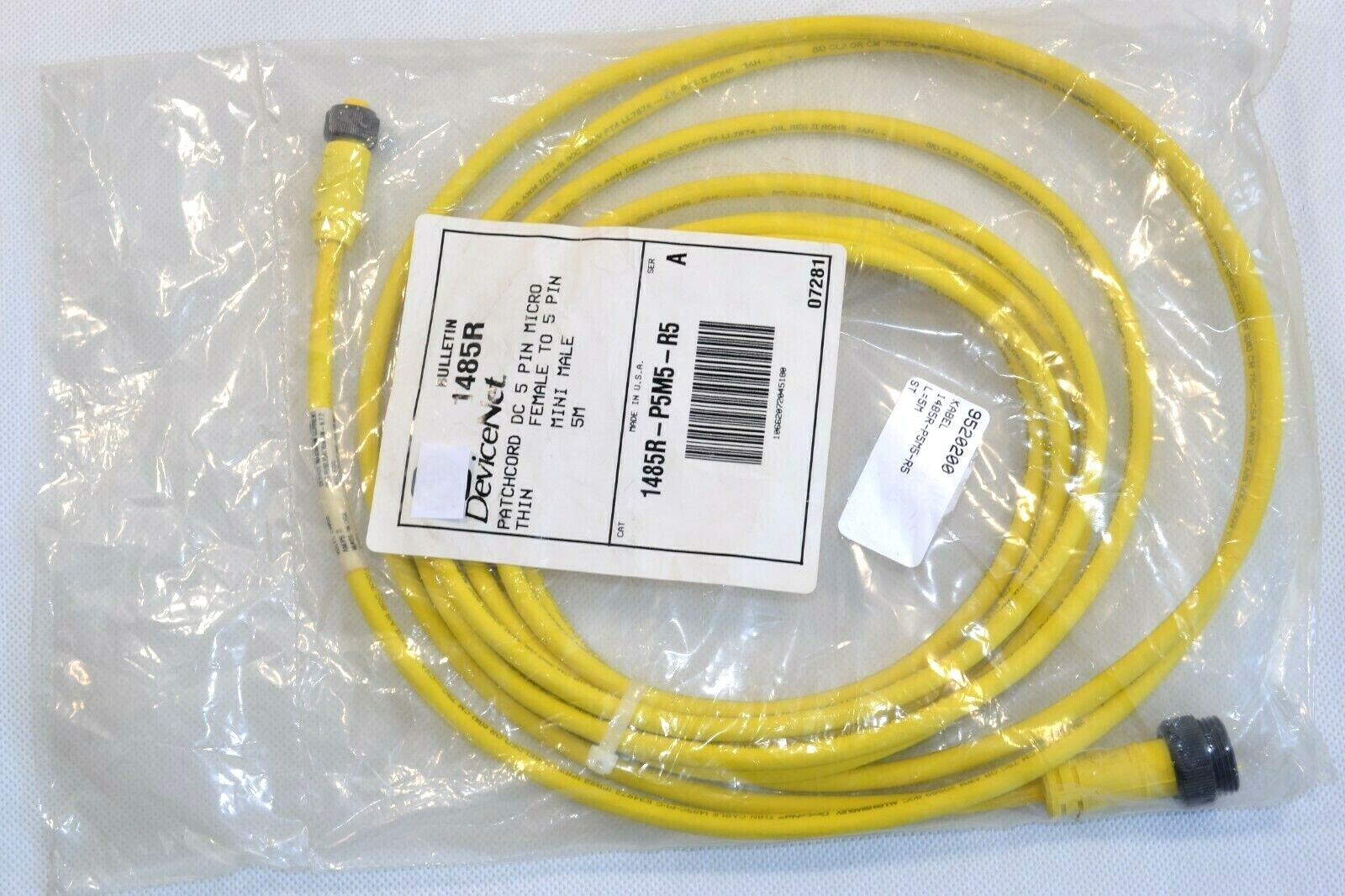 Allen Bradley 1485R-P5M5-R5 Connection Cable NEW! | eBay