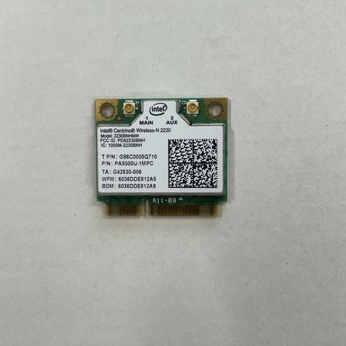 Genuine Intel Centrino Advanced-N 2230 Half MIni PCIe Wifi WLAN Card ...