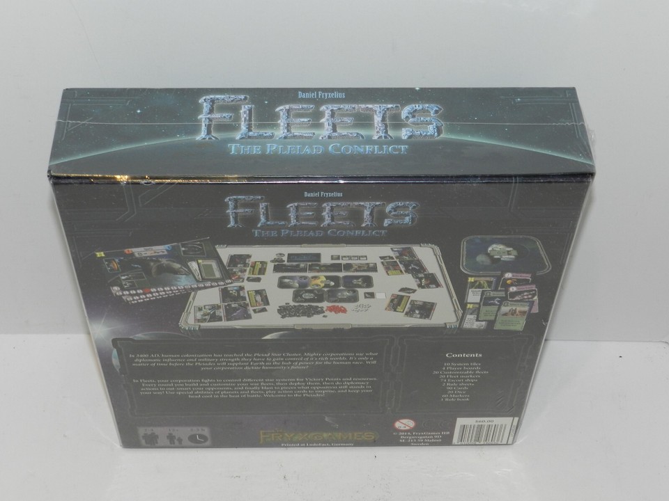 FRYXGames Board game Fleets The Pleiad Conflict game Brand New Sealed ...