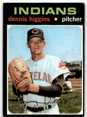 1971 Topps #479 Dennis Higgins | eBay