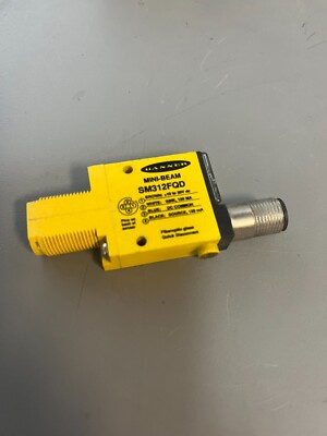 BANNER ENGINEERING SM312FQD PHOTOELECTRIC SENSOR (115202 - USED) | eBay