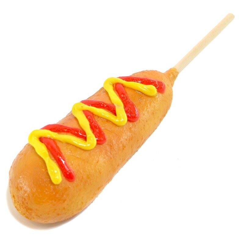 Corn Dog Con Ketchup Korean Corn Dogs | Cupcakes And Kale Chips