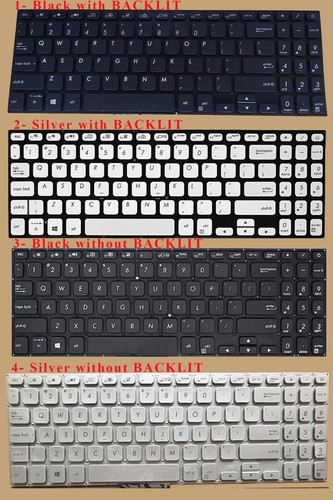 for Asus Vivobook S15 X530 K530 S530F S530UA X530FA X530UN Keyboard US ...