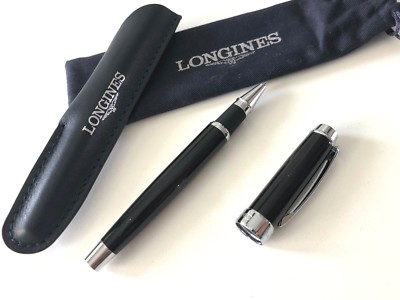 LONGINES WATCHES - ROLLERBALL PEN + COVER OFFICIAL MARCHANDISE - BRAND ...