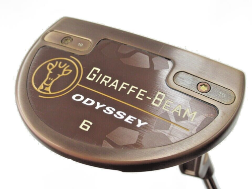 Odyssey GIRAFFE-BEAM #6 Putter 34" w/ Head cover Shaft Original Steel ...