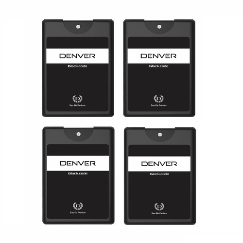 Denver Long Lasting Perfume Fragrance Black Code Pocket Perfume(Pack Of ...