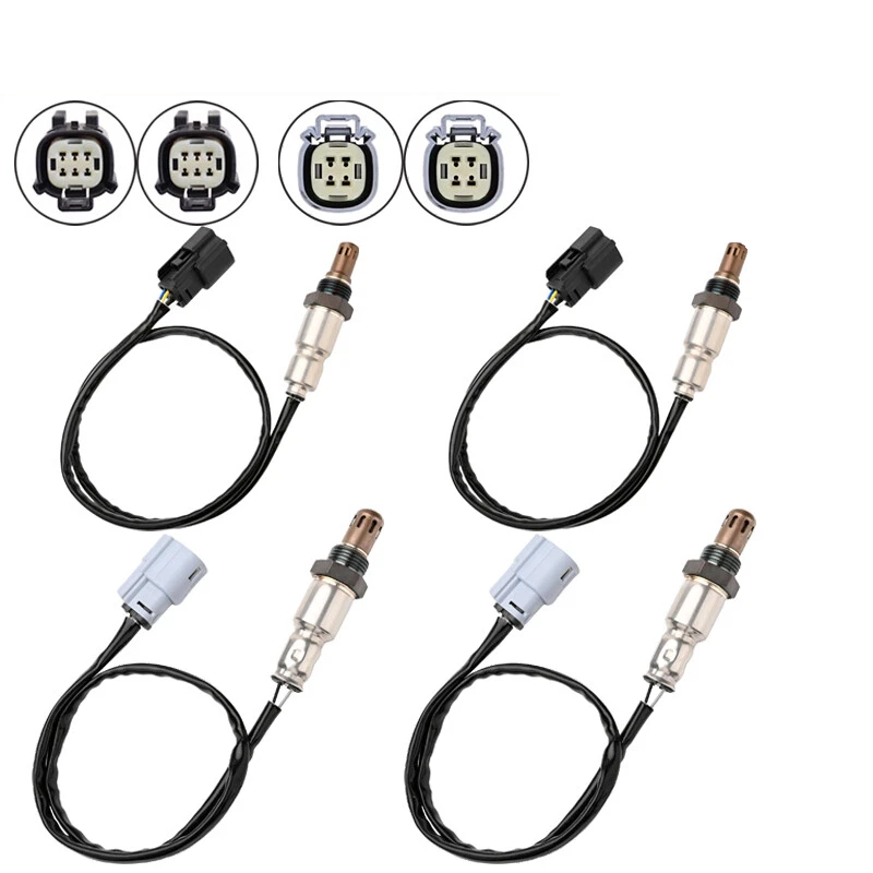 4pcs Upstream+Downstream Oxygen O2 Sensor For Ford Explorer Flex Taurus ...