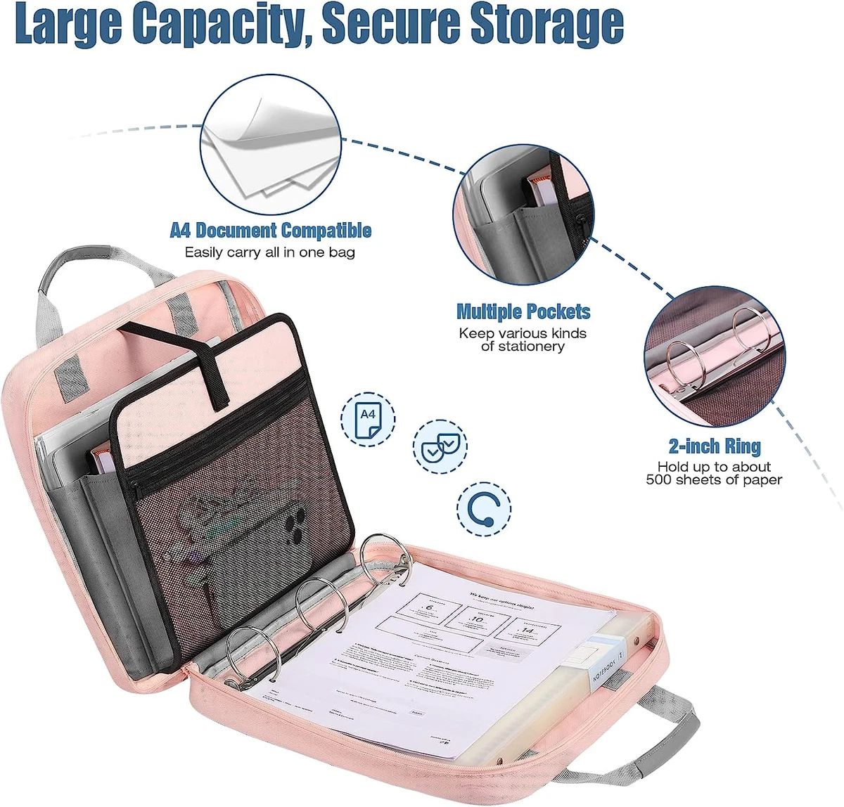 Zipper Binders For Girls