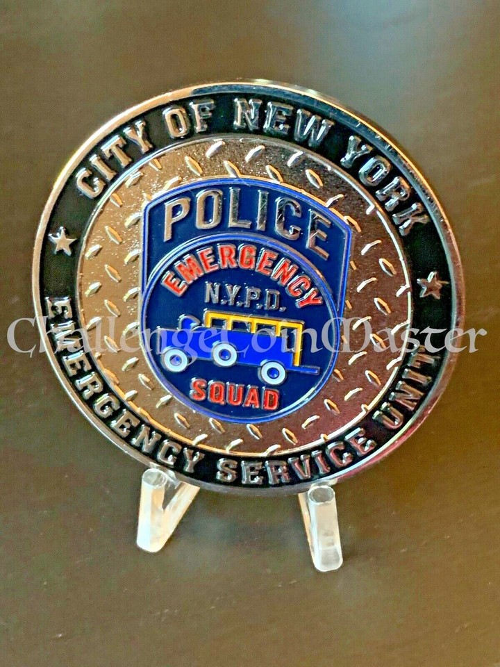 NYPD ESU Emergency Service Unit WEAPONS OF MASS DESTRUCTION CHALLENGE ...