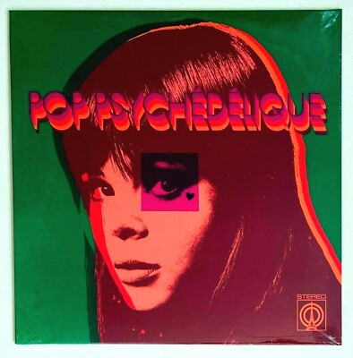 POP PSYCHEDELIQUE * UK LIMITED EDITION CERISE 2x VINYL * 500 ONLY! * BN ...