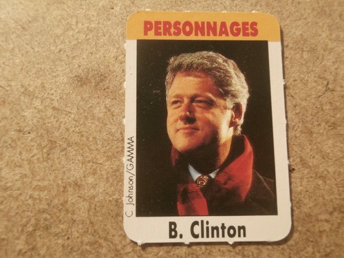 BILL CLINTON, RARE VINTAGE 1992 TRADING CARD "MICKEY", COLLECTOR (JT29 ...