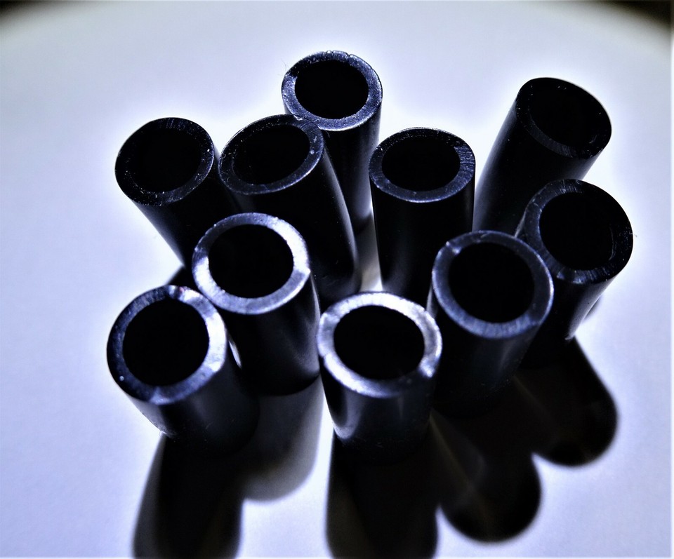 Proto Pipe Custom Made 10 Black 1/32 thin wall MOUTH PIECES Works w ...