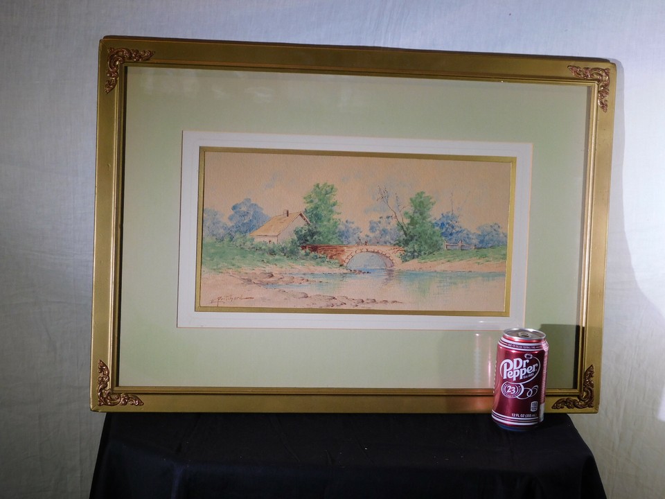 Edward Pritchard Listed American Artist Original NY/NJ Landscape ...