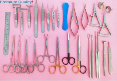 Ophthalmic Eye Surgery Set Blepharoplasty Instruments Ophthalmology 30 ...