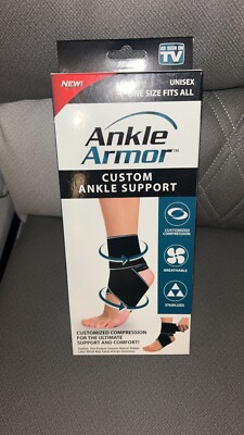 Ankle Armor custom ankle support - unisex one size fits all | eBay