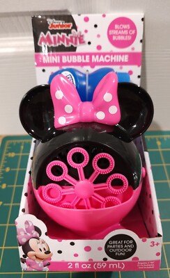 Disney's Minnie Mouse Bubble Machine - Blows Streams Of Bubbles | eBay