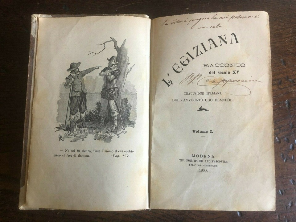 The Egyptian. Story Of The 15th Century. Translation By U. Flandoli ...