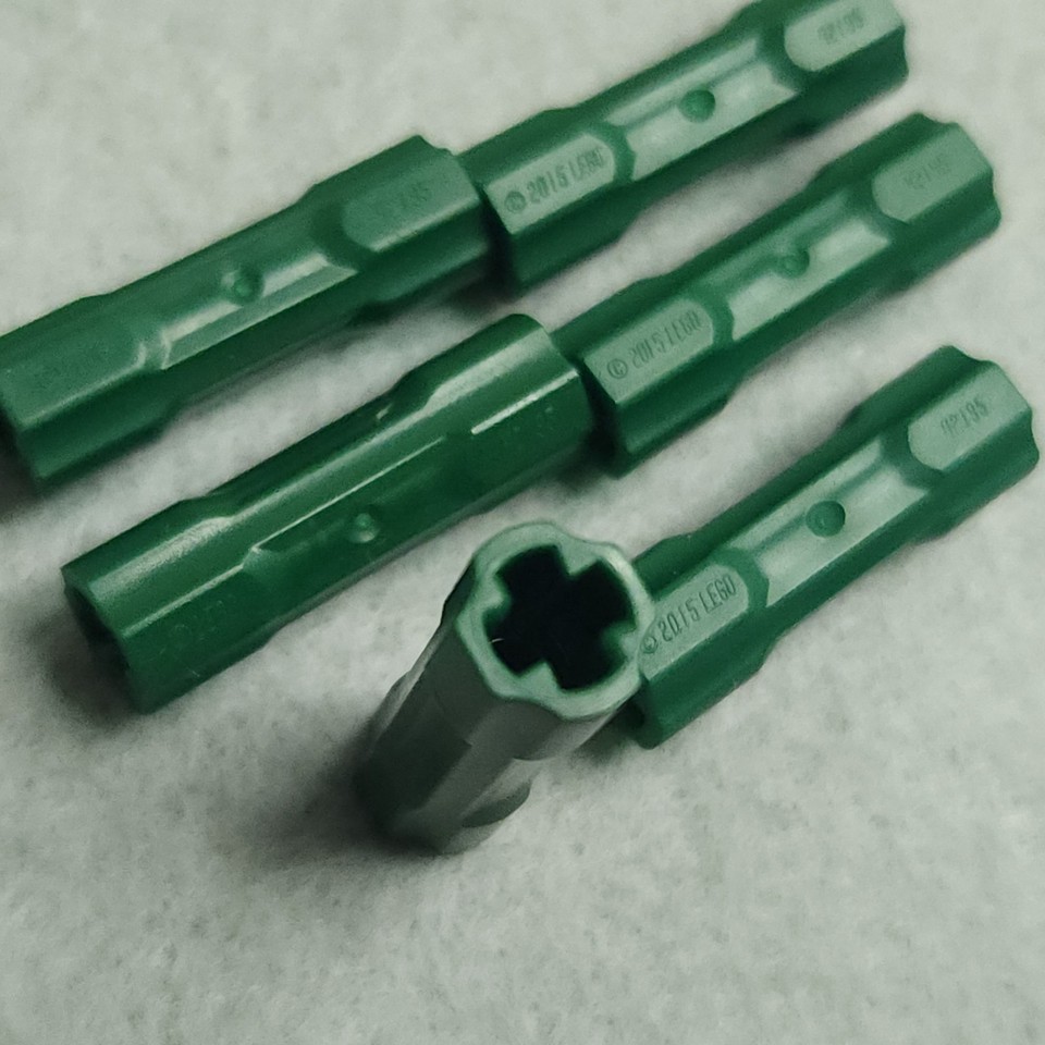 LEGO Technic 26287 Dark Green Axle Connector 3L 42195 Genuine MOC | eBay