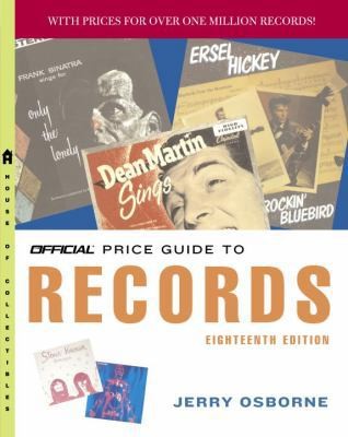 The Official Price Guide to Records, 18th Edition by Jerry Osborne | eBay