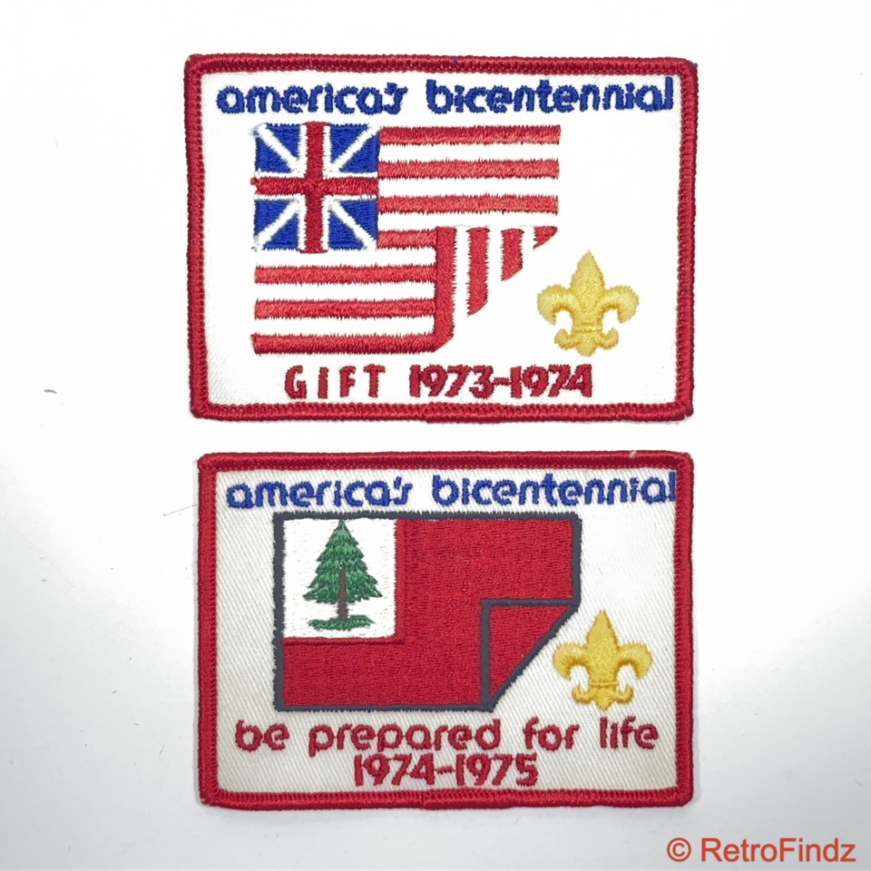 Vtg Boy Scouts BSA Patches Neckerchief Slides 70s Lot of 33 - Many ...