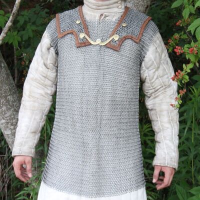 Lorica Hamata Medieval Roman Armor Chainmail Shirt Cosplay Reenactment ...