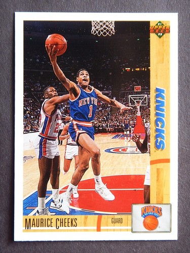 Maurice Cheeks #281 Upper Deck 1991-92 Basketball Card (New York Knicks ...