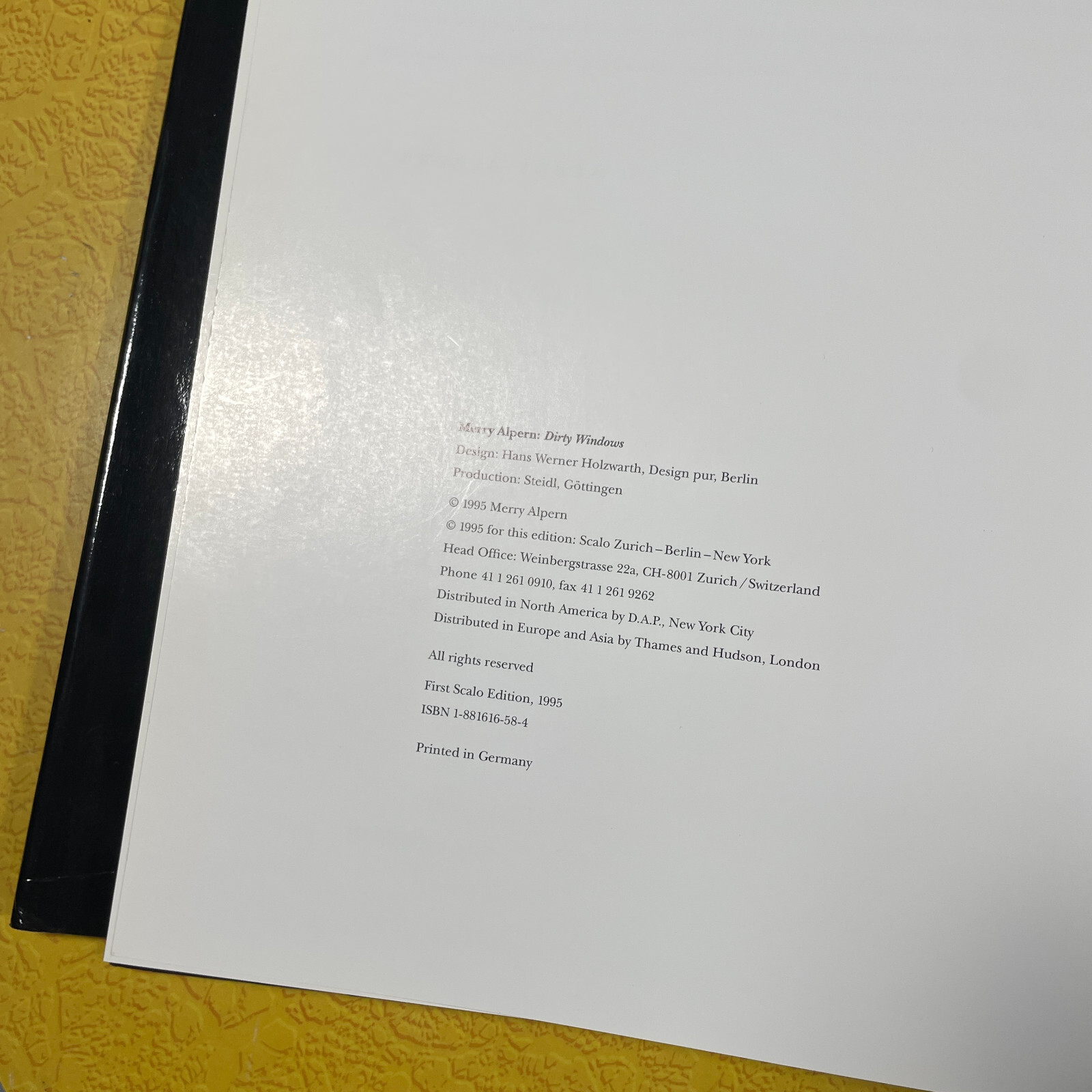 Merry Alpern : Dirty Windows by Merry Alpern (1995, Hardcover) for sale ...