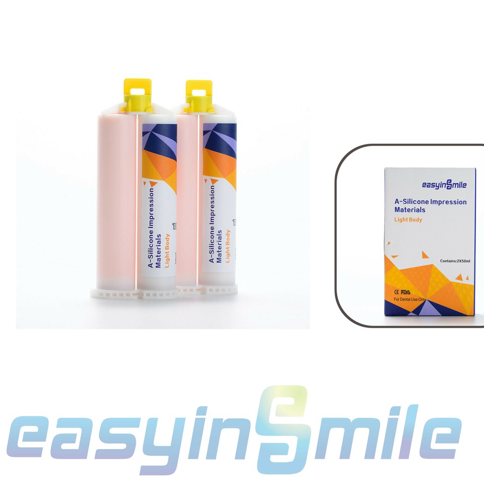 Dental Impression Material Light Body Putty/Light Set Silicone Catalyst ...