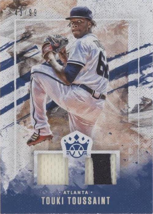 2019 Panini Diamond Kings - Dk Materials Touki Toussaint #DMS-TT Holo ...