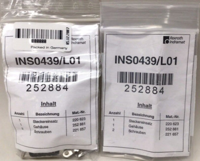 Rexroth INS0439/L01 Multi Pin Connector 252884 Rexroth Indramat (Pack ...