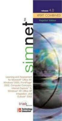 SimNet Xpert Combined 4 PageOut w/ Manual PC CD learn MS Office ...