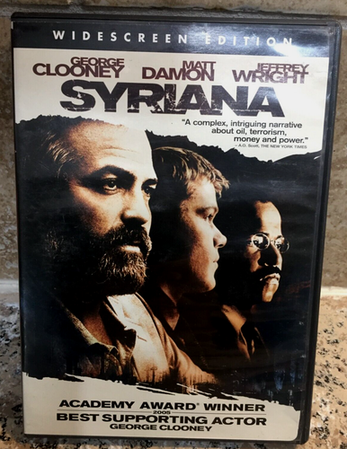 Syriana DVD /George Clooney, Matt Damon / Ships Same Day with Tracking ...