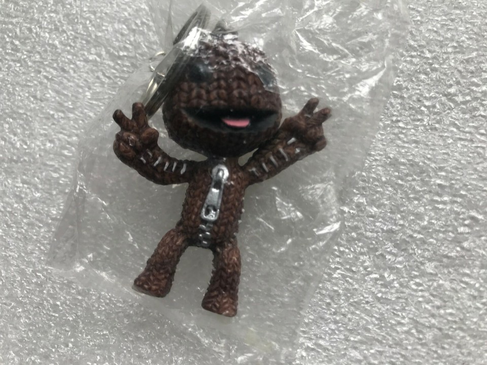 Official Sackboy Keyring/Keychain PROMO Little Big Planet Figure PS4 ...
