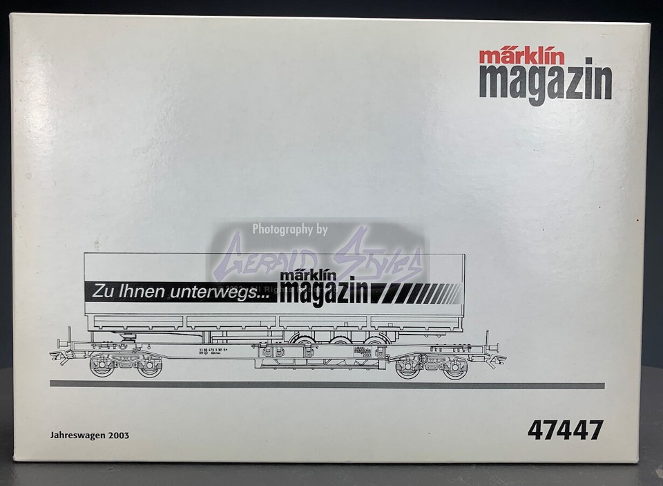 HO Märklin 47447 Märklin Magazine H0 Annual Car for 2003 HO1442 | eBay