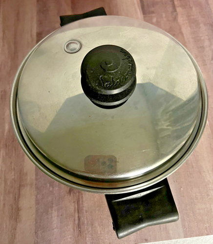 Saladmaster 2 QT Utility Pot with Lid Stainless Steel 18-8 Tri Clad | eBay