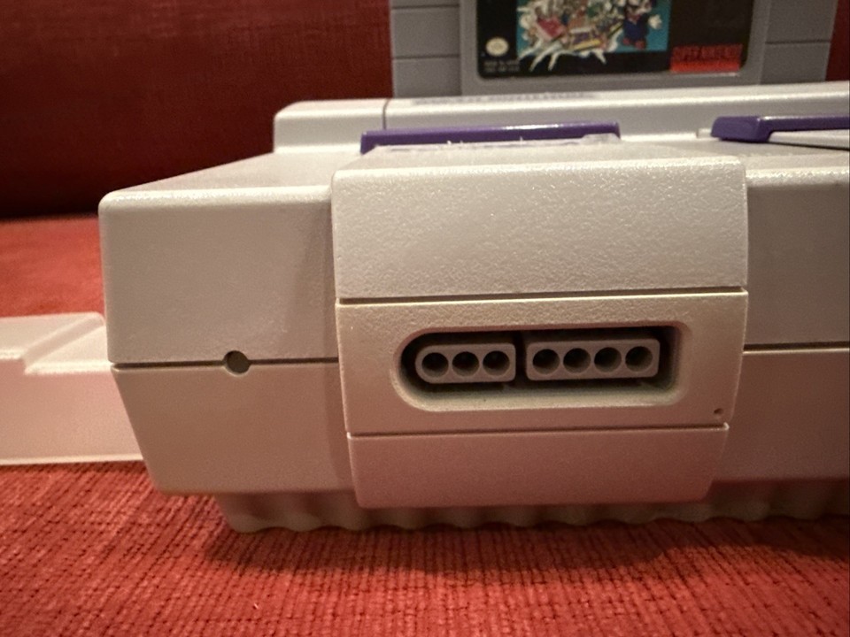 Original Super Nintendo Entertainment System Console SNES Bundle Tested ...