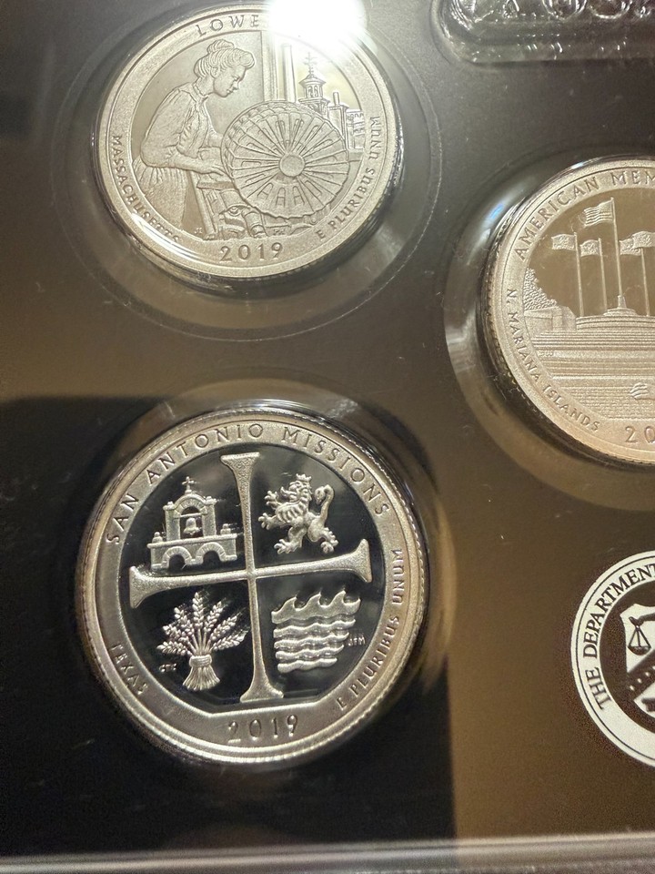 2019-S America the Beautiful Silver Proof Quarter Set | .999 Fine ...