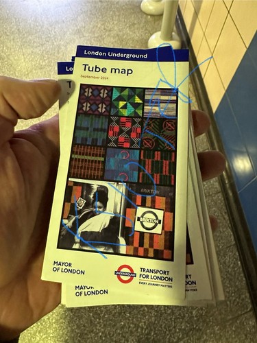 NEW THREE PACK TfL London Underground Tube Map September 2024 ...