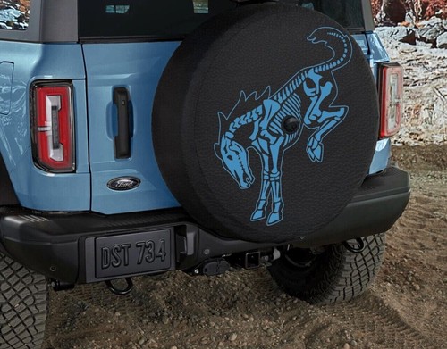 Ford Bronco 35-in Spare Tire Cover with Backup Camera AREA 51 design | eBay