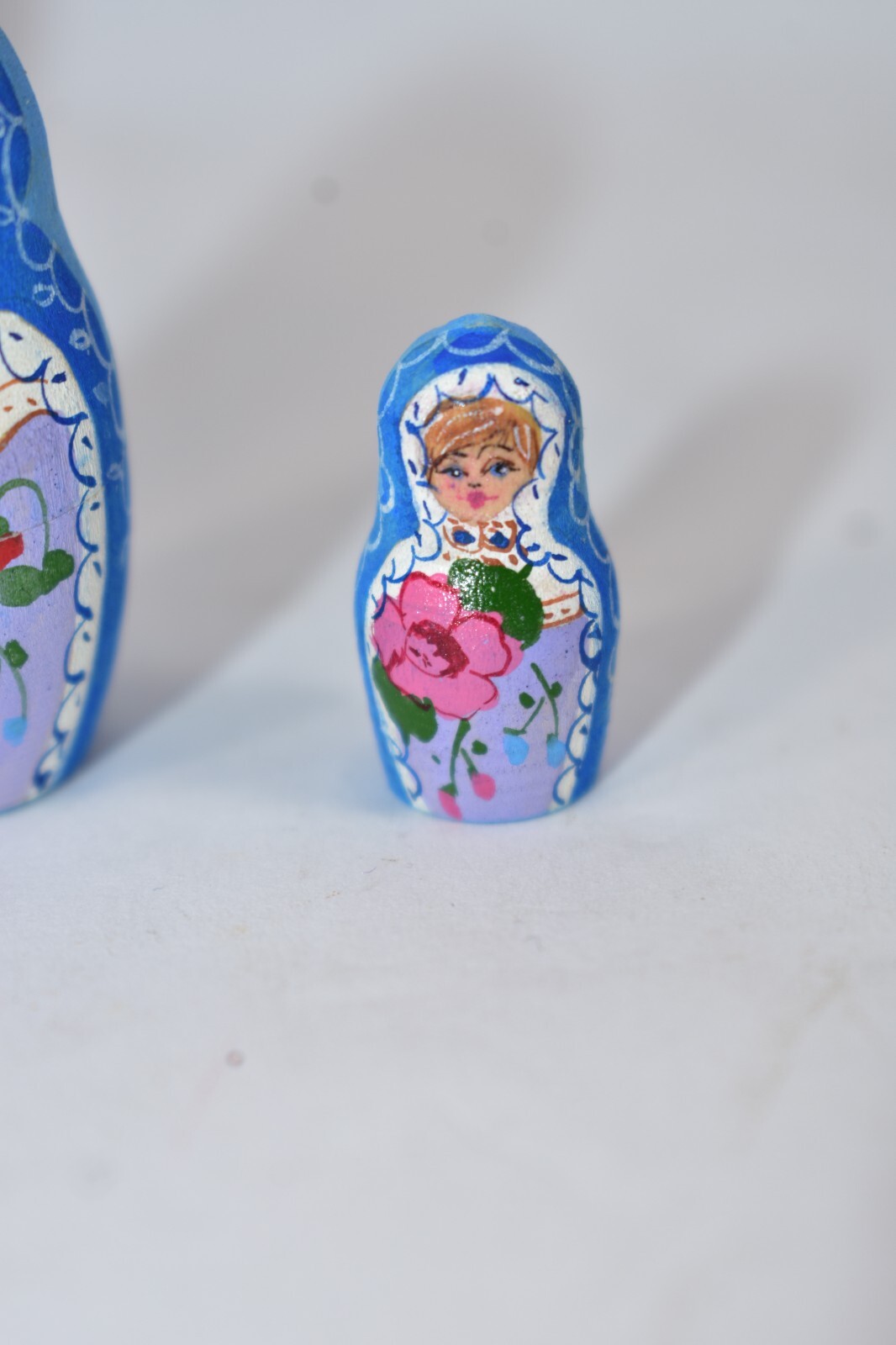 SERGIEV POSAD SIGNED 5 PIECE RUSSIAN MATRYOSHKA WOODEN NESTING DOLLS ...