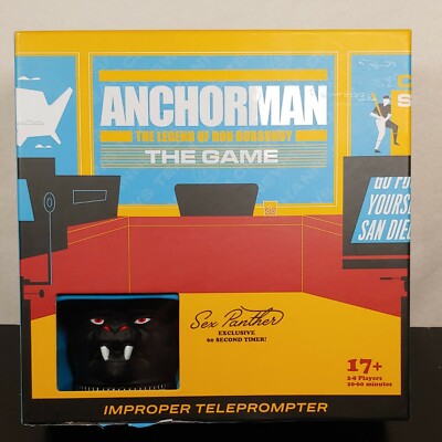 Ron Burgundy's Anchorman: The Game - Improper Teleprompter | eBay