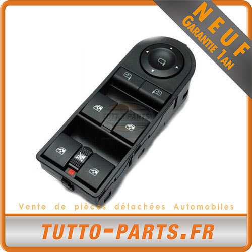 PLATINE COMMANDE LEVE VITRE OPEL ASTRA ZAFIRA 13228877 13215153 6240447 ...