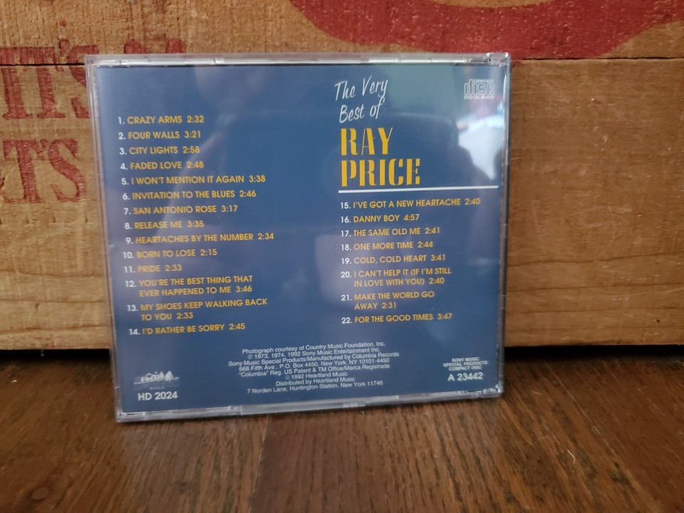 The Very Best of Ray Price (CD, 1992) | eBay