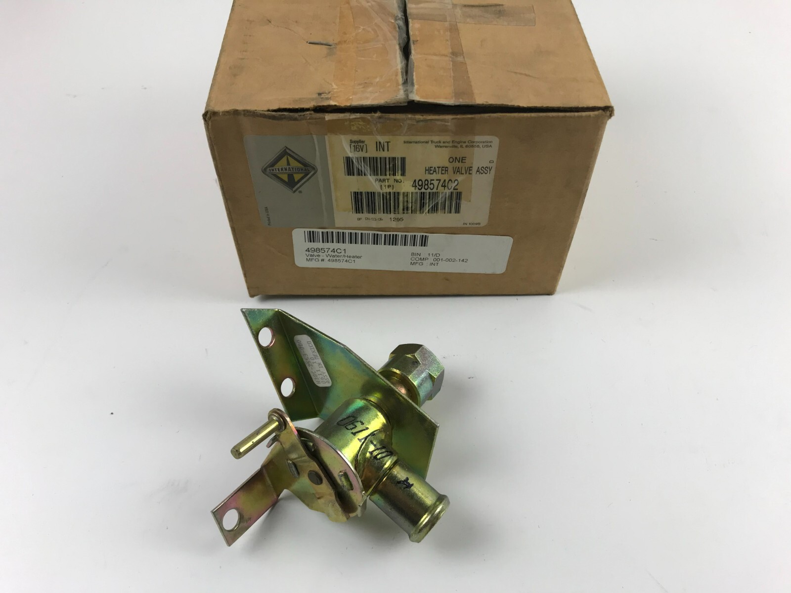 GENUINE OEM International 498574C2 Valve Heater Water Control FAST ...