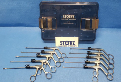 Karl Storz Surgical ENT Instruments Tray with 10 Instruments Set | eBay