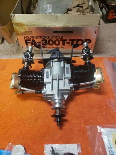 Saito Engine - Saito FA-300T-TDP four stroke AAC HEMI-HEAD - New | eBay