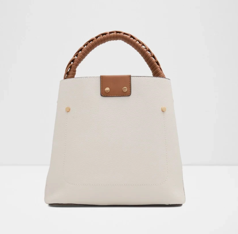 Aldo Rebekia Medium Cross body Bucket Bag Natural Brown Gold | eBay